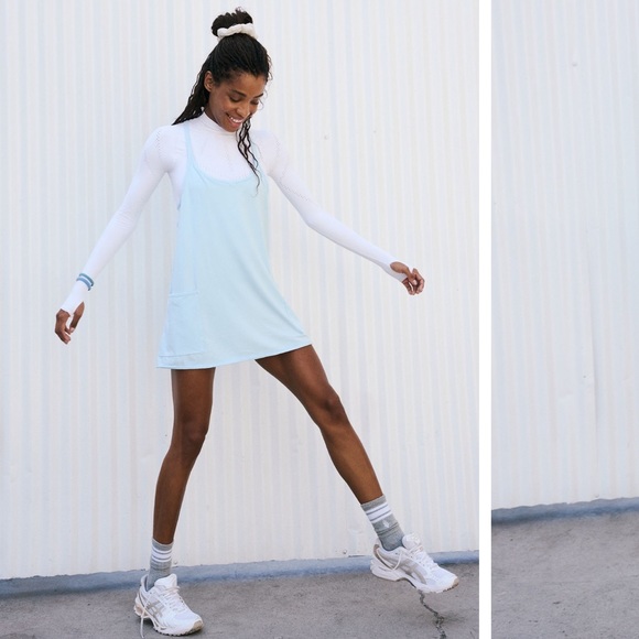 Free People | Dresses | Free People Hot Shot Mini Dress In Boardwalk ...